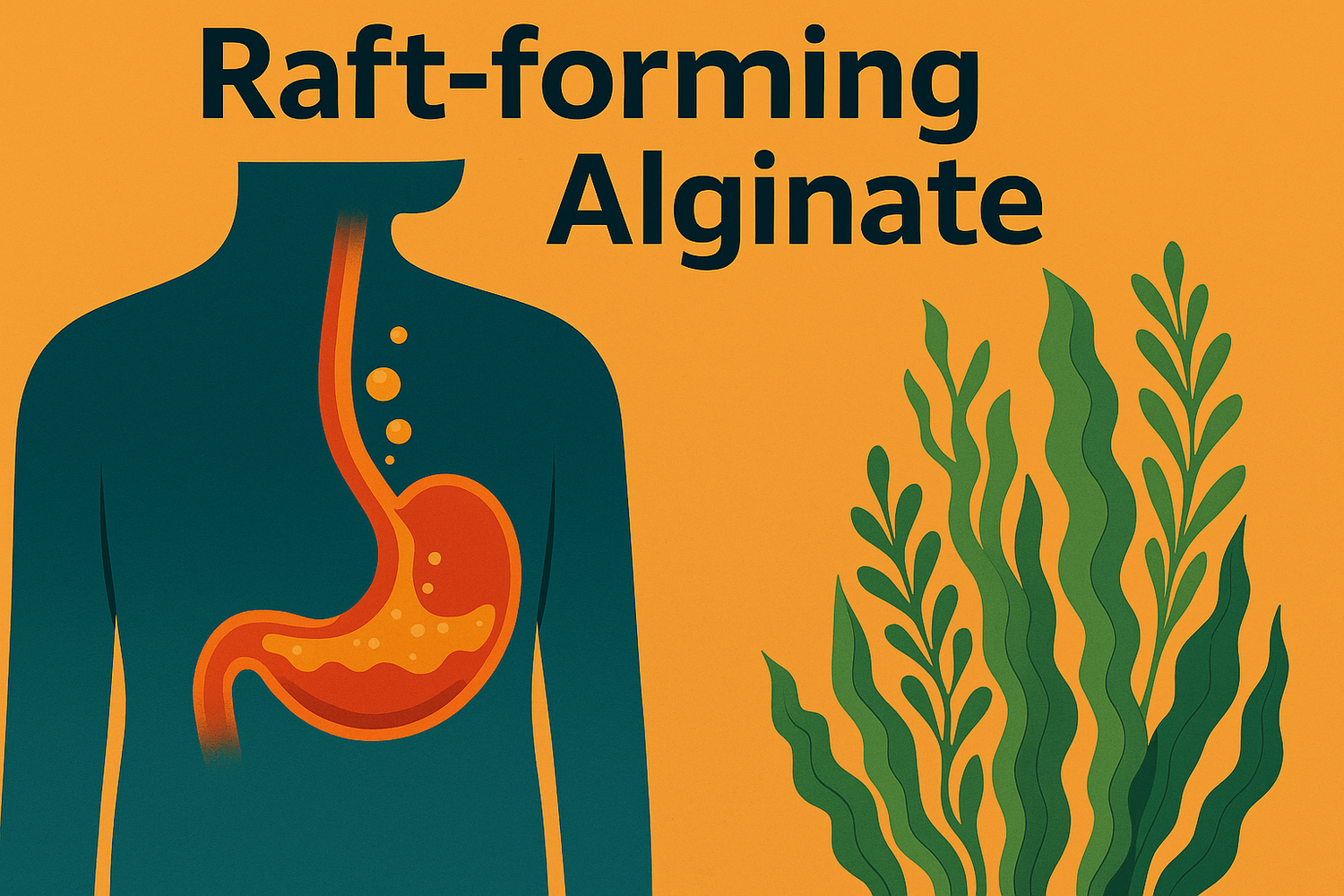 Raft-Forming Alginate: Mechanism, Safety & Best Use – Nutritist